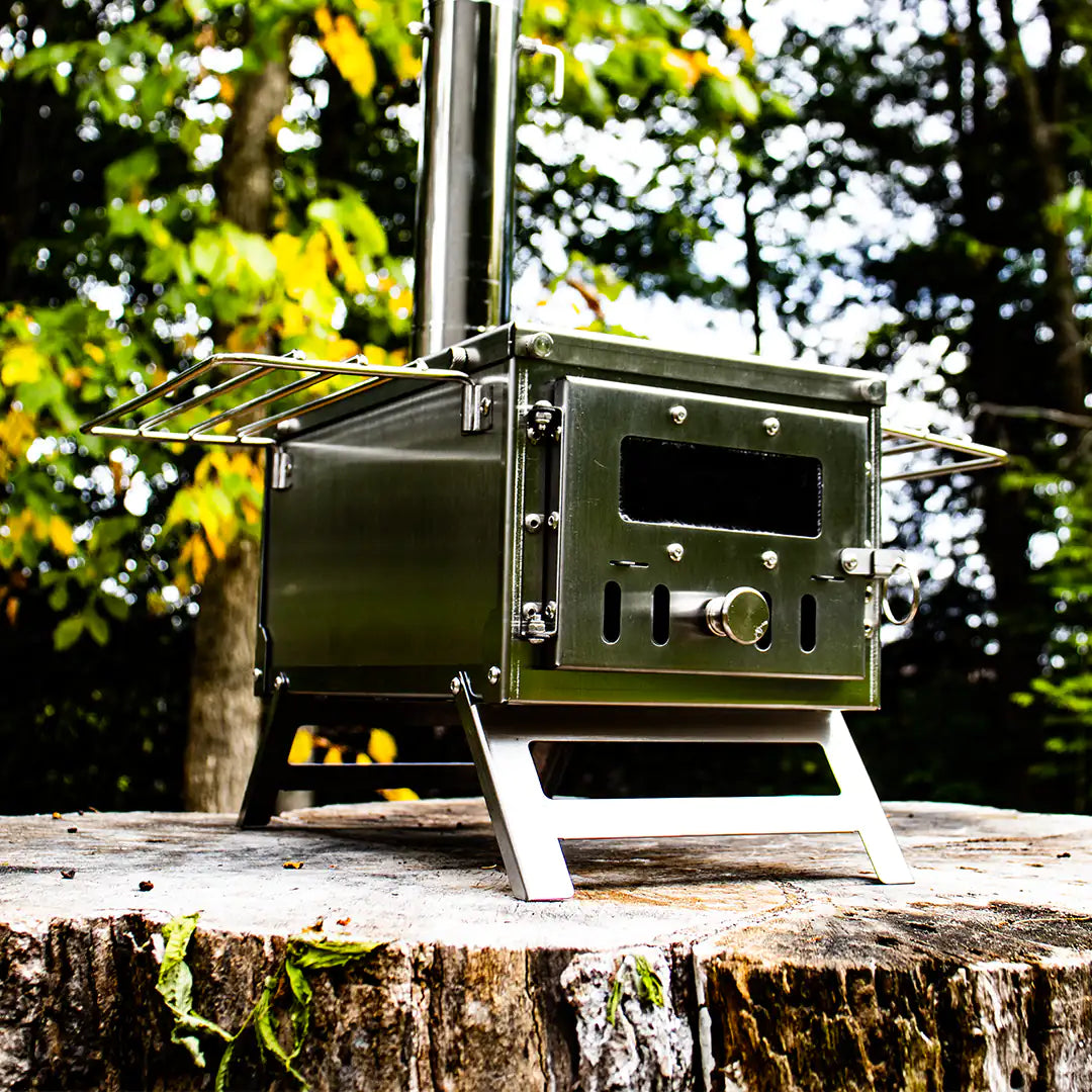 Mini Poêle à Bois Portable | Exode X